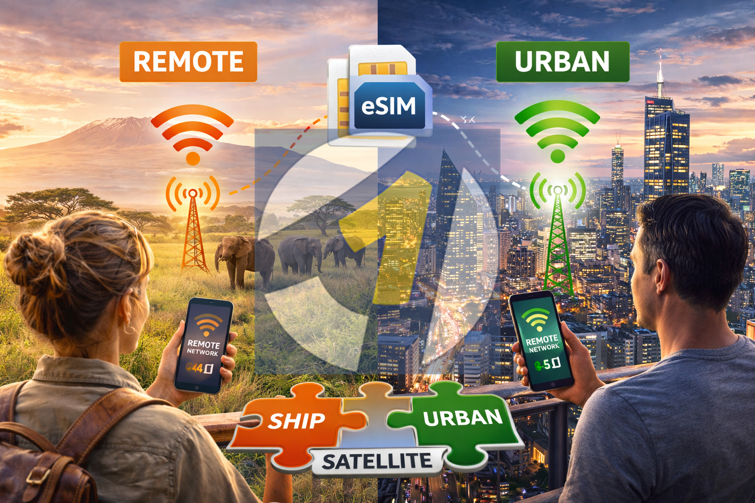 From Safari to Skyscrapers: How eSIMs Perform in Remote vs Urban ...