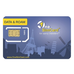 International Data SIM Card for 160 Countries - OneSimCard Data and Roam